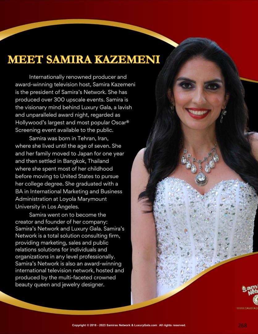 About Samira - Global Networks TV